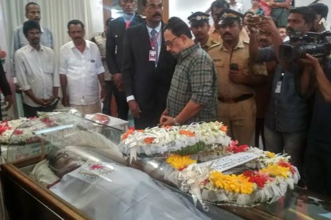 Actor Captain Raju's funeral today: ക്യാപ്റ്റന്‍ രാജുവിന്റെ സംസ്‌കാരം ...