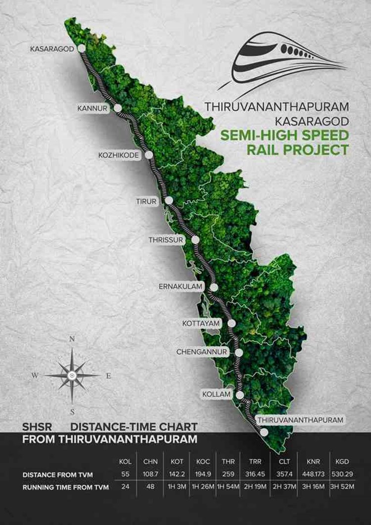 സില്‍വര്‍ ലൈനില്‍ കുതിക്കാന്‍ കേരളം; അറിയാം സെമി ഹൈസ്പീഡ് റെയില് ...